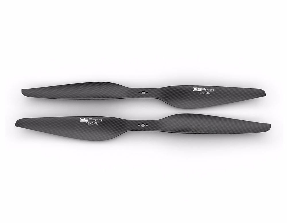 P16*5.4 Prop-2PCS/PAIR_Polish_Carbon Fiber_Propellers_Multi-rotor UAV ...